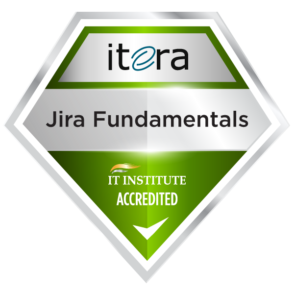 Jira Fundamentals fue emitido por ITERA a María Del Mar De La Dehesa Juan.