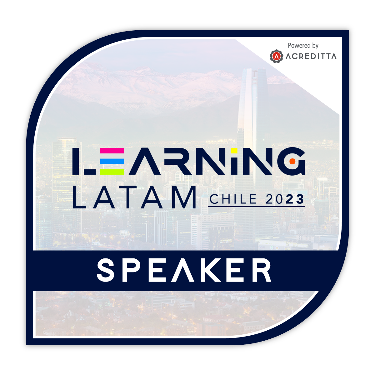 Speaker Learning Latam Chile 2023 fue emitido por Learning LATAM a Ricardo Agusto Rodriguez.