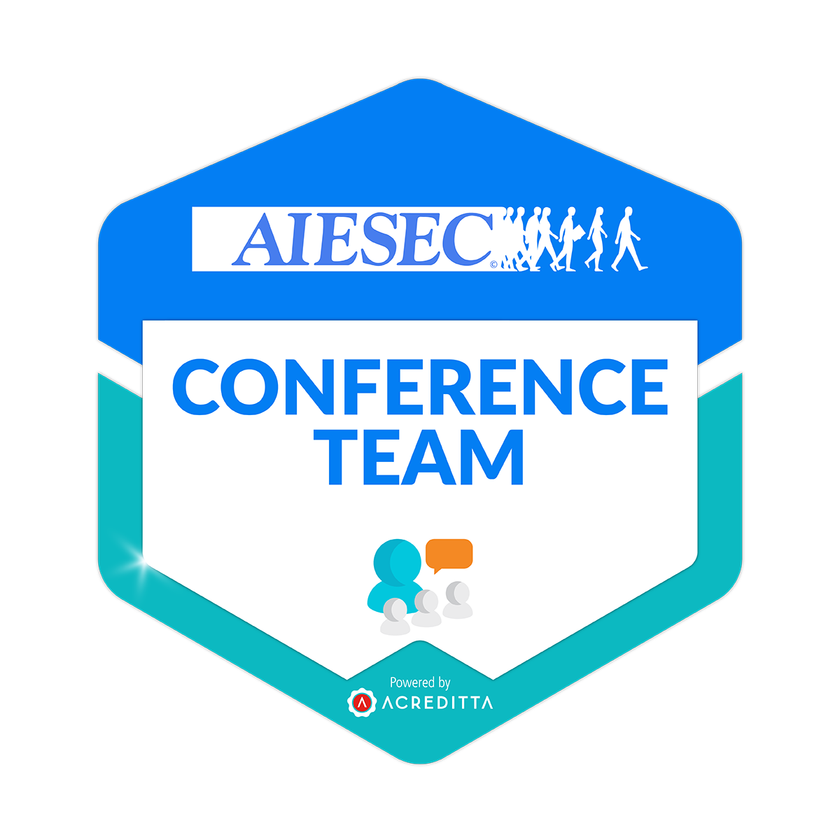 Conference Team fue emitido por AIESEC Colombia a Diego Andres Sterling ...