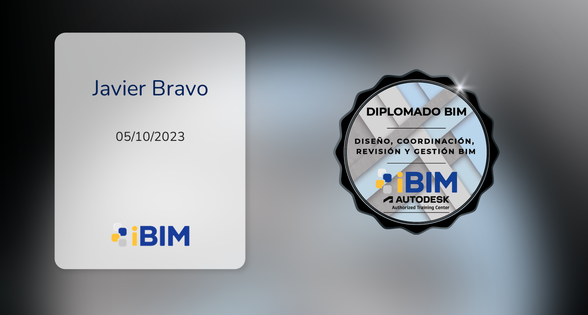 Diplomado BIM Diseño, coordinación, revisión y gestión fue emitido por ...